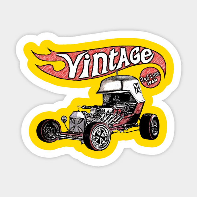 Vintage Red Baron - Red Baron - Sticker | TeePublic