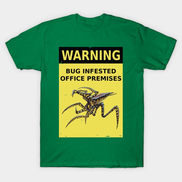 Starship Troopers (1997): BUG INFESTED OFFICE sign - Starship Troopers ...