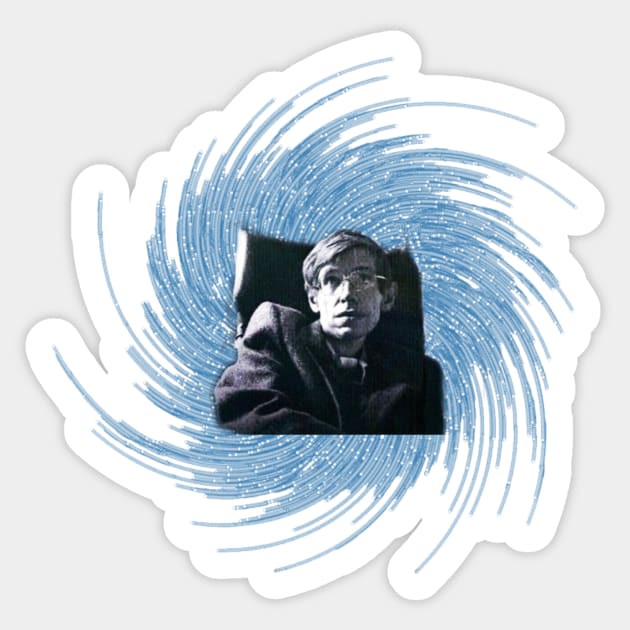 Stephen Hawking - Stephen Hawking - Sticker | TeePublic