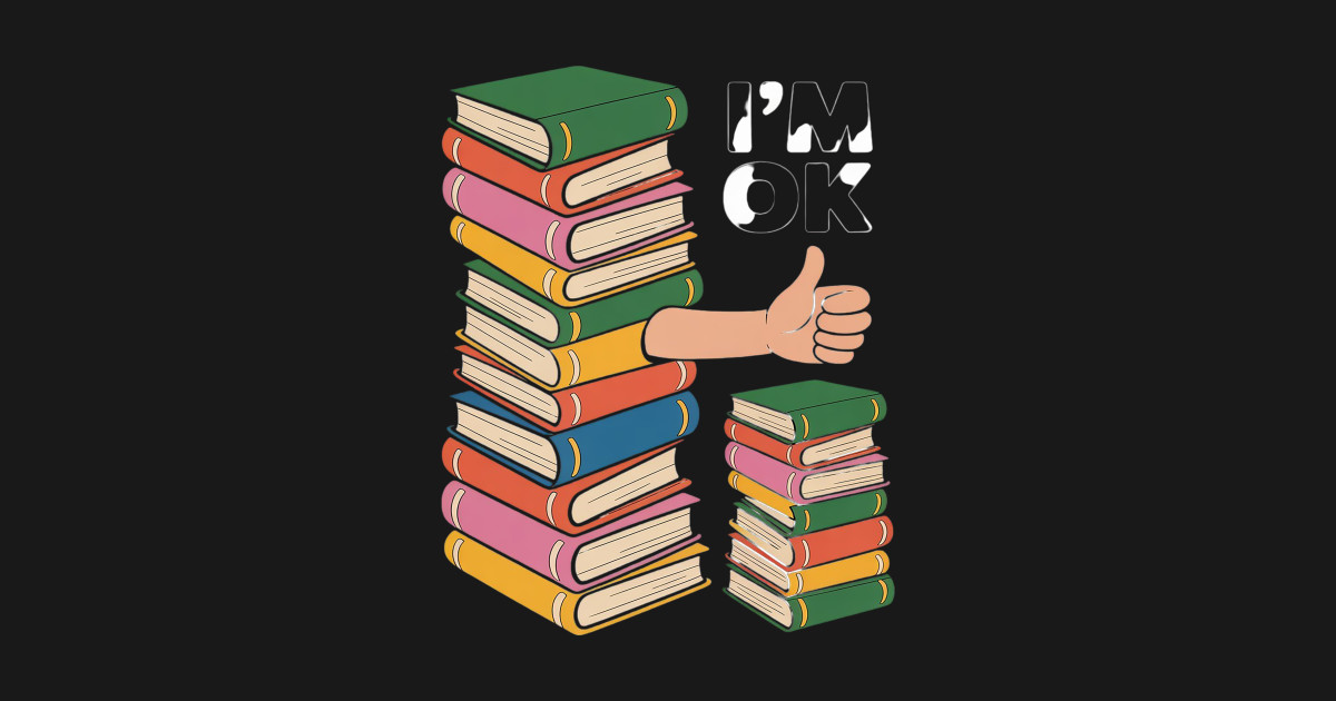 Reading Book Lovers, I'm Ok, National Book Lovers Day - Reading Book ...