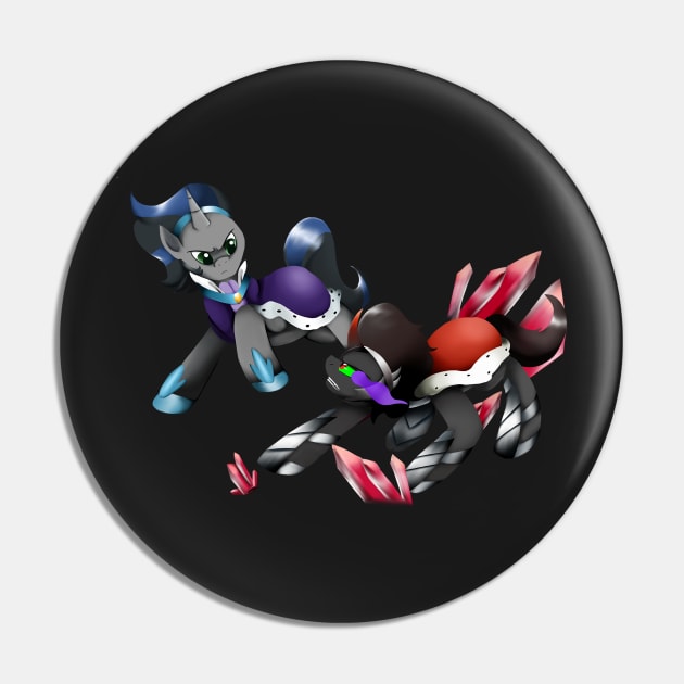 King sombra vs mirror Sombra - King Sombra - Pin | TeePublic