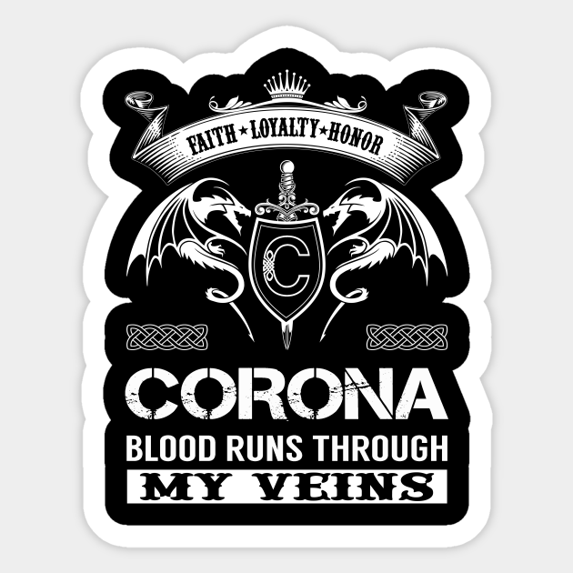 CORONA - Corona - Sticker | TeePublic