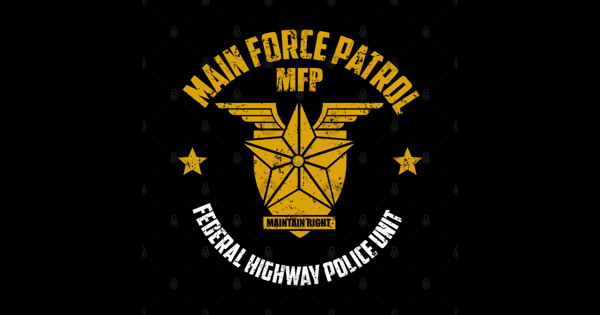 Main force patrol - Mfp - Sticker | TeePublic