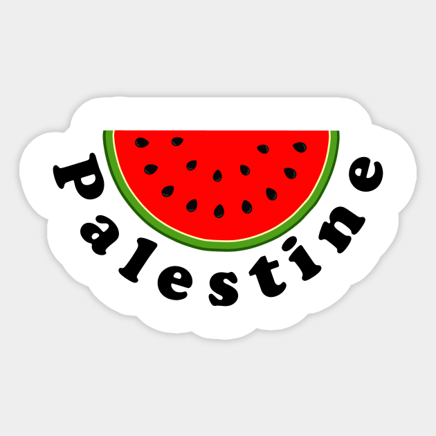 palestine watermelon - Palestine Watermelon - Sticker | TeePublic