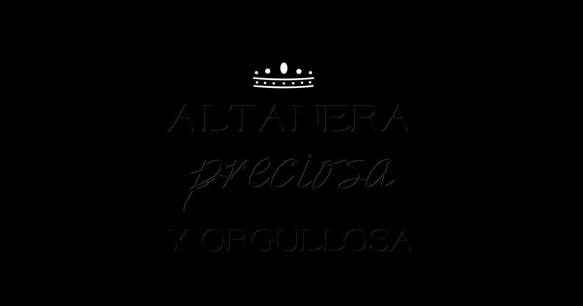 Altanera preciosa y orgullosa - Luis Miguel - Sticker | TeePublic