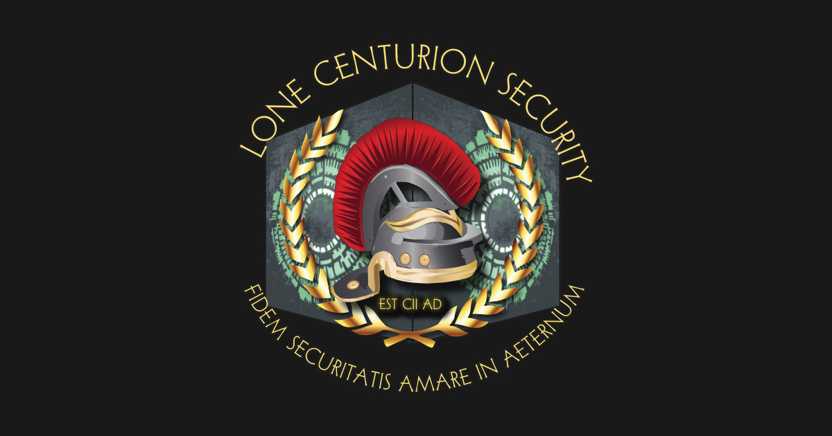 Lone Centurion Security - Doctor Who - T-Shirt | TeePublic