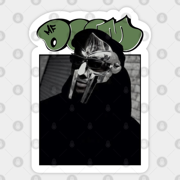MF DOOM Rapper - Mf Doom - Sticker | TeePublic