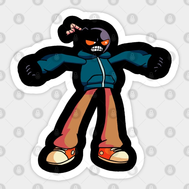 Agoti friday night funkin - Agoti - Sticker | TeePublic