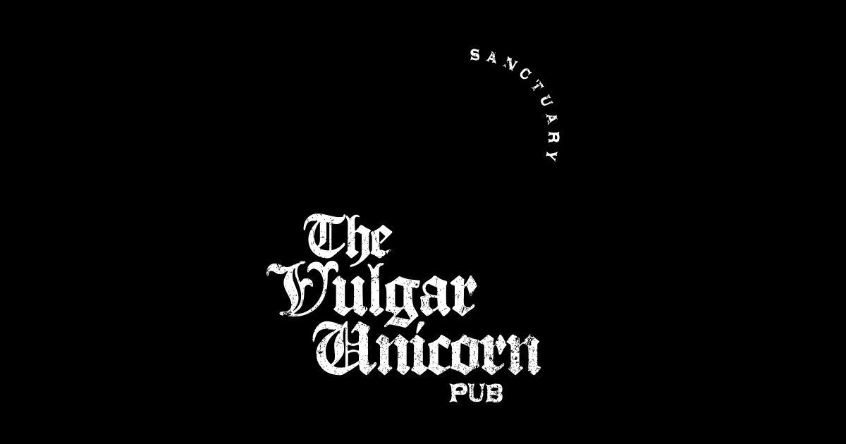 The Vulgar Unicorn - Tales From The Vulgar Unicorn - Sticker | TeePublic
