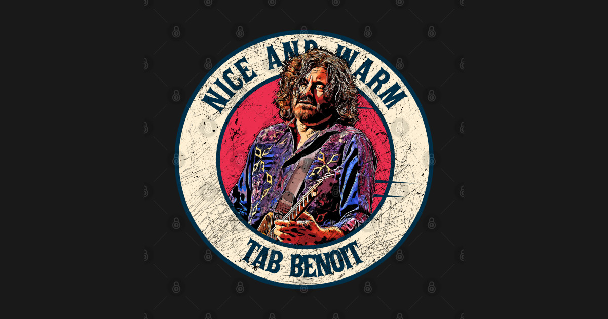 Retro Style Fan Art Design Tab Benoit // Nice and Warm - Tab Benoit - T ...
