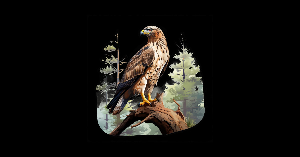 Hawk Hunter - Hawk Hunter - Sticker | TeePublic
