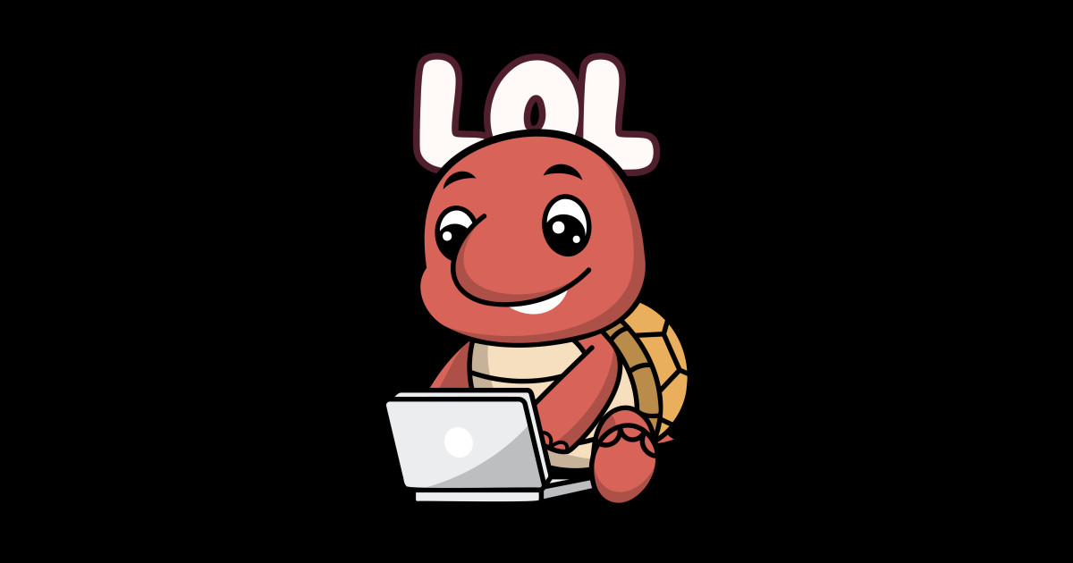 LOL Turtle - Turtle - Sticker | TeePublic