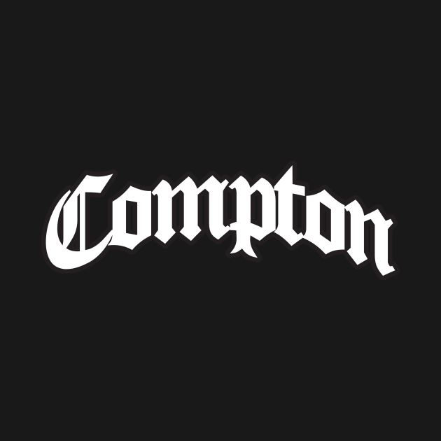 Compton Original Logo - Compton - T-Shirt | TeePublic