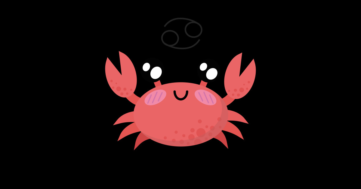 Cute Cancer Zodiac - Cancer Zodiac Sign - Sticker | TeePublic