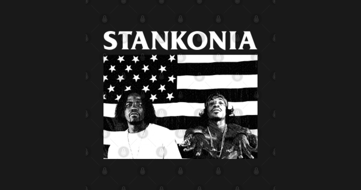 Stankonia - Engraving Style - Outkast - T-Shirt | TeePublic
