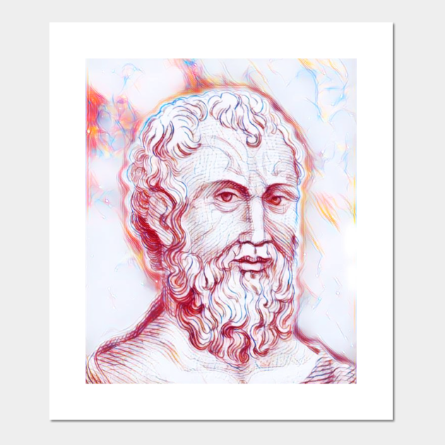 Zeno of Citium Portrait | Zeno of Citium Artwork | Line Art - Zeno Of ...