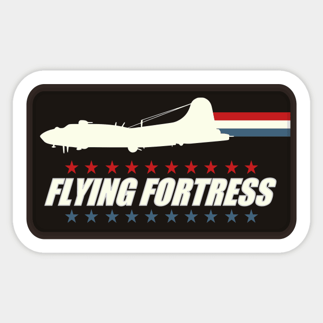 B-17 Flying Fortress Patch - Ww2 Usaaf B17 Flying Fortress - Sticker ...