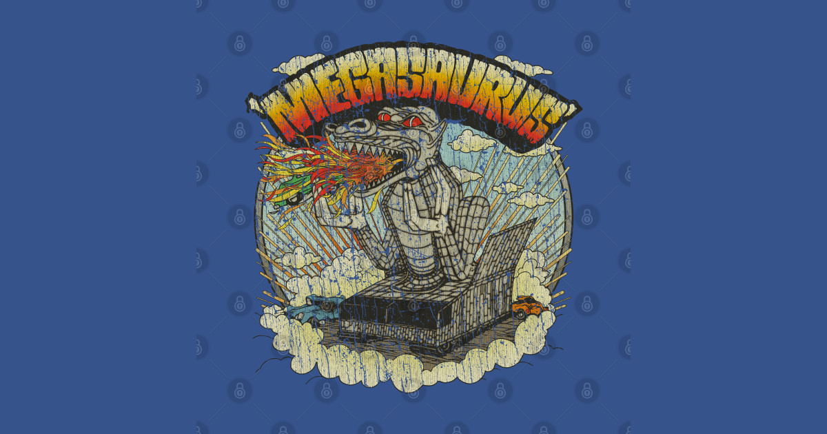Megasaurus 1985 - Dinosaur - T-Shirt | TeePublic