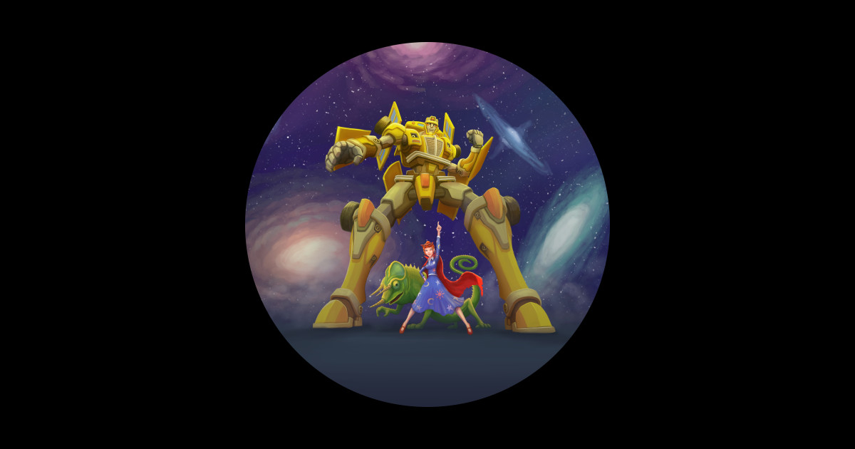 Space Mecha Field Trip - Magic School Bus - Sticker | TeePublic