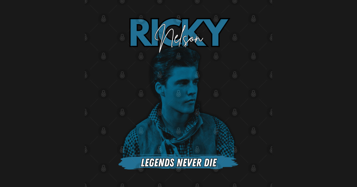 Ricky Nelson / Retro Style - Ricky Nelson - T-Shirt | TeePublic