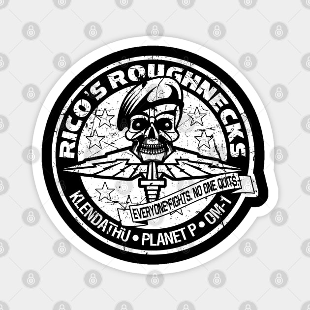Rico's Roughnecks (Panda Edition) - Starship Troopers - Magnet | TeePublic