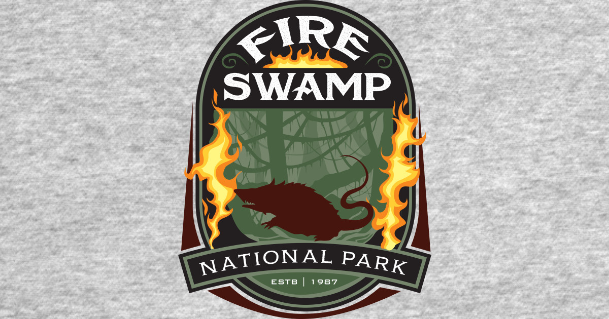 Fire Swamp National Park - Princess Bride - Long Sleeve T-Shirt | TeePublic