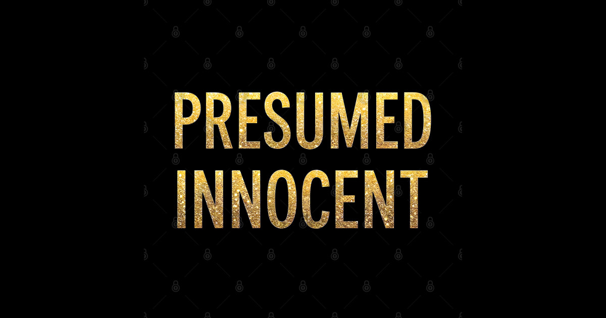 Presumed Innocent - Presumed Innocent - Sticker | TeePublic