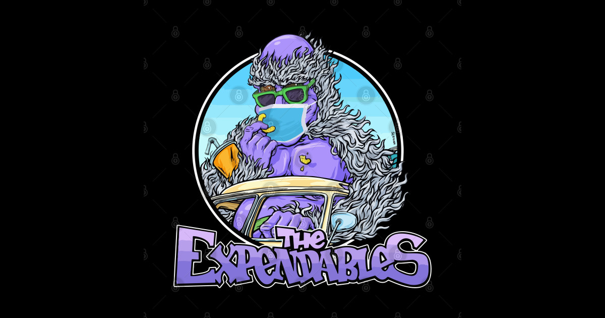 The Ễpendables New Fan Art - The Expendables - Sticker | TeePublic