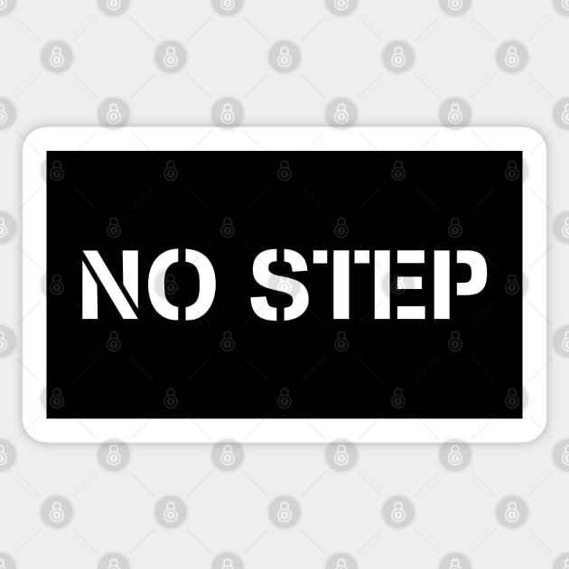 NO STEP aircraft marking - Aviation - Sticker | TeePublic