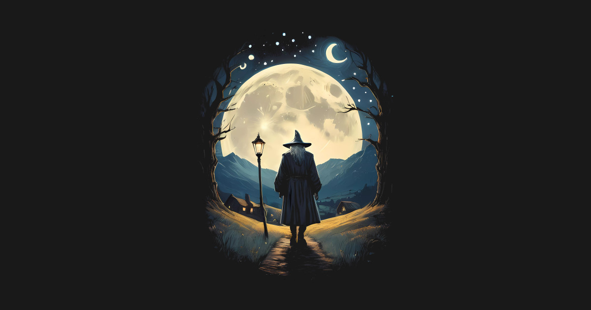 wizard path - Lordoftherings - T-Shirt | TeePublic