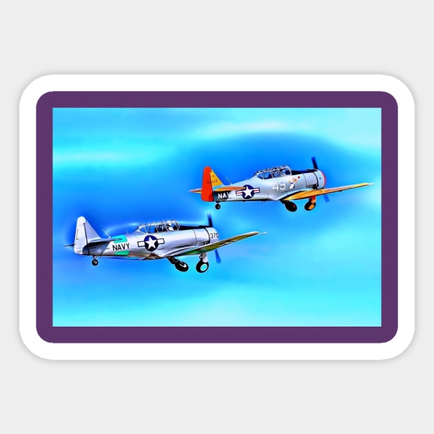 Fighter Aircraft - Fighter Aircraft - Sticker | TeePublic