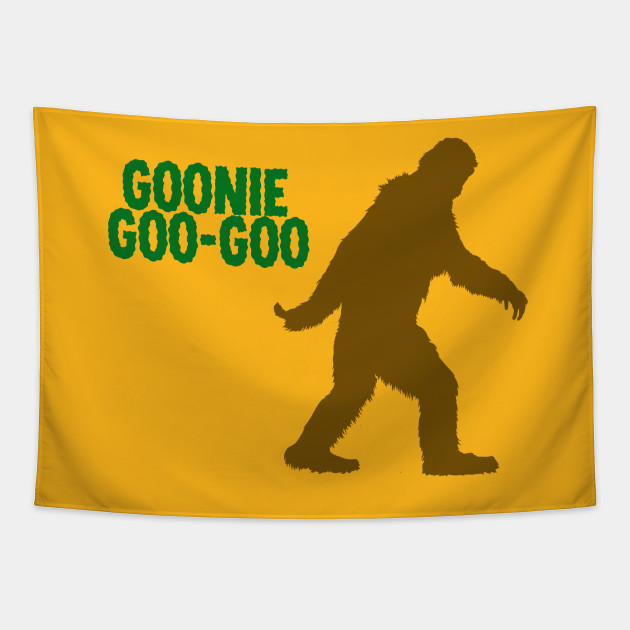 Goonie Goo-Goo - Big Foot - Tapestry | TeePublic