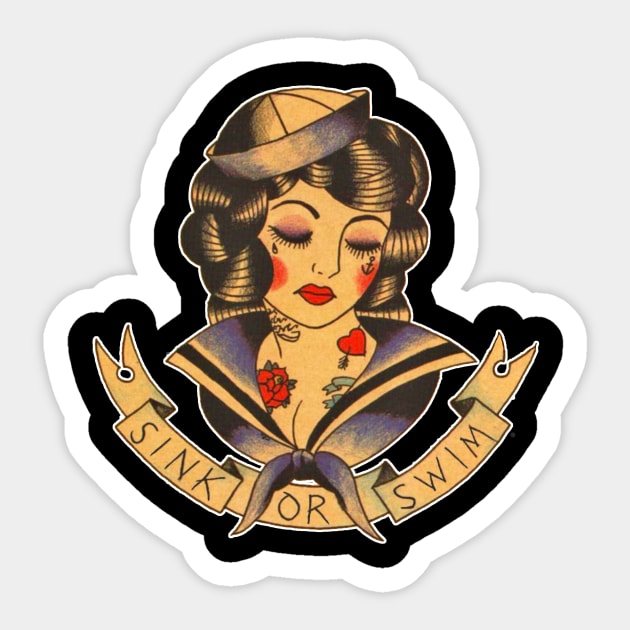 Tattoo Style Design - Tattoo Design - Sticker | TeePublic