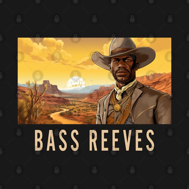Bass Reeves - The Real Lone Ranger - Bass Reeves - T-Shirt | TeePublic