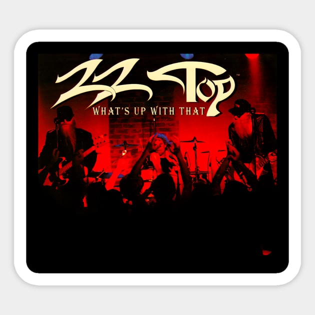 Retro Zz Top 1 - Musician - Sticker | TeePublic
