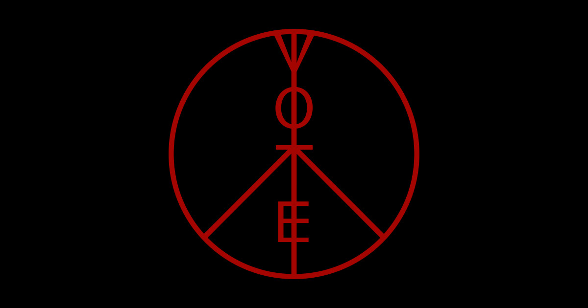 Vote Peace Sign - Vote Peace - Sticker | TeePublic