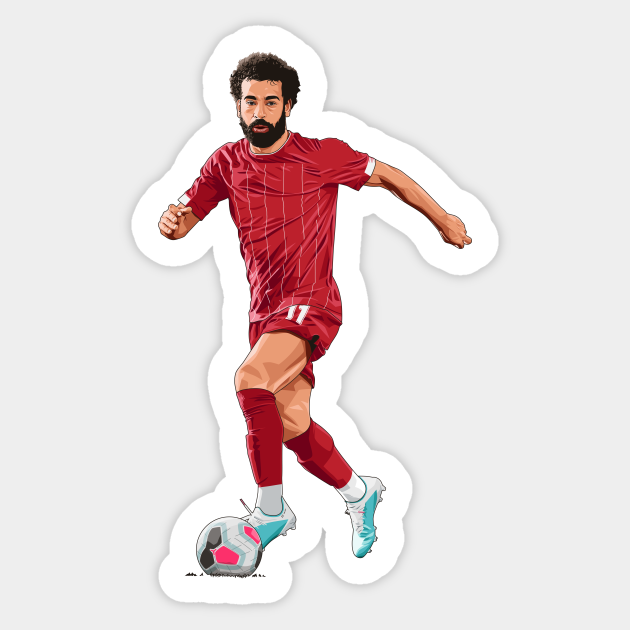 Mohamed Salah - Mo Salah Liverpool - Sticker | TeePublic