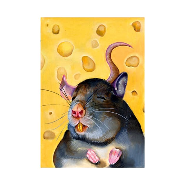 I hate cheese! - Cute - T-Shirt | TeePublic