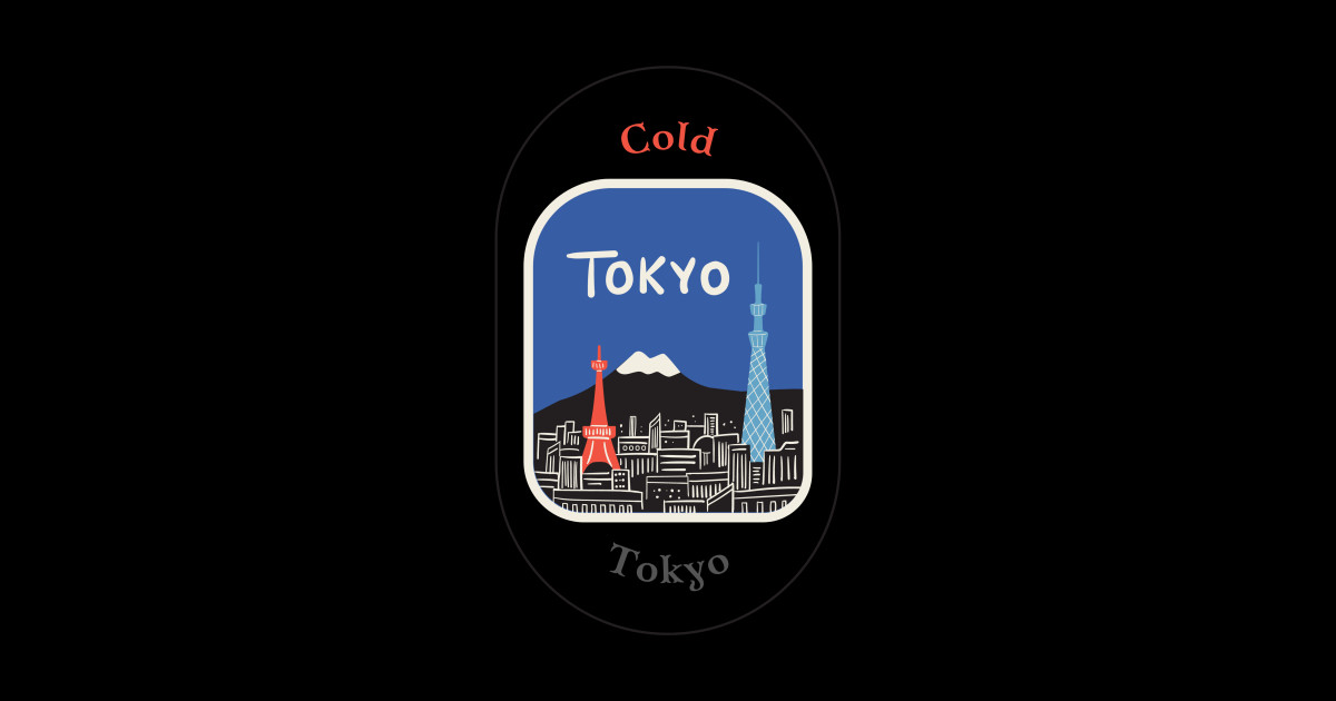 Cold Japan - Tokyo - Sticker | TeePublic