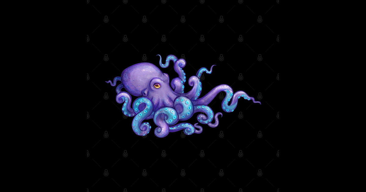 Octobuddy - Octopus - Sticker | TeePublic