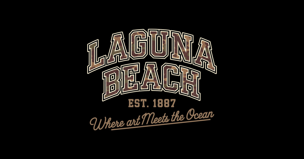 LAGUNA BEACH - WHERE ART MEETS THE OCEAN - Laguna Beach - Sticker ...