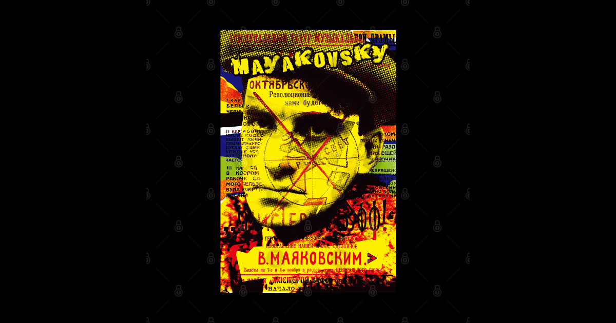 Vladimir Mayakovsky - Vladimir Mayakovsky - Sticker | TeePublic