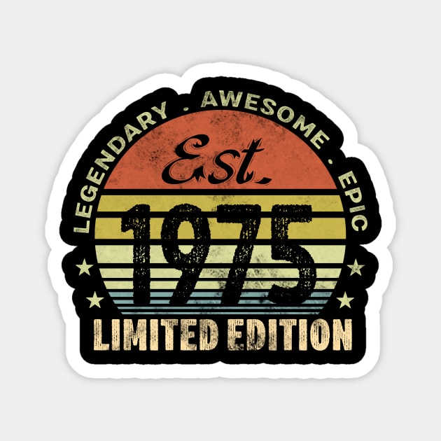 Est 1975 - Established 1975 50 Years Limited Edition - Est 1975 ...