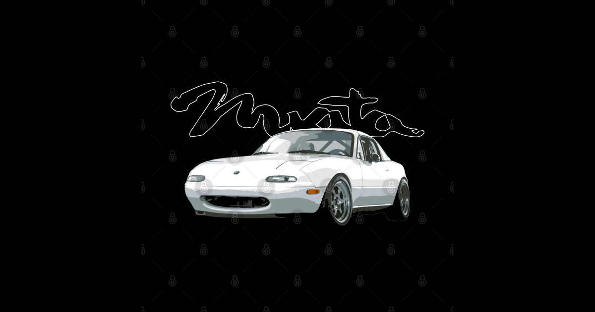 oem+ roaster miata mx-5 jdm te37 drift cars - Miata Mx5 Na - T-Shirt ...