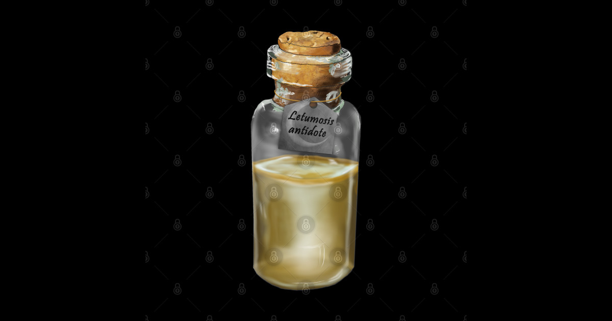 Letumosis antidote - Cinder - Sticker | TeePublic