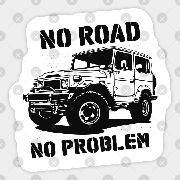 Land Cruiser FJ40 - Land Cruiser Fj40 - Sticker | TeePublic