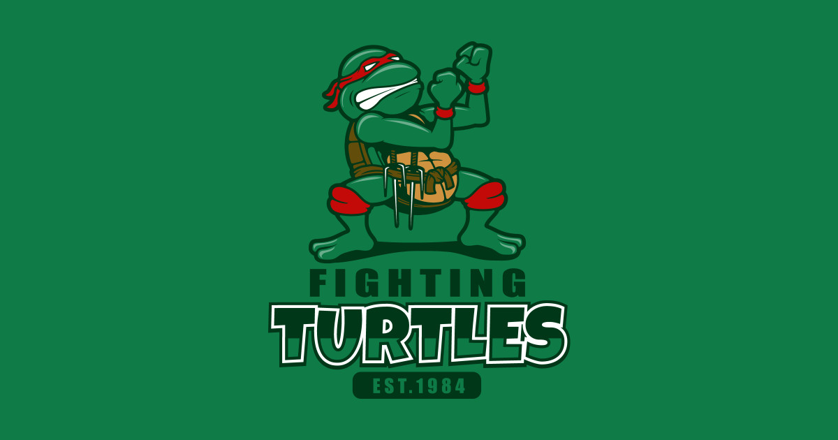 Fighting Turtles - Raphael - T-Shirt | TeePublic
