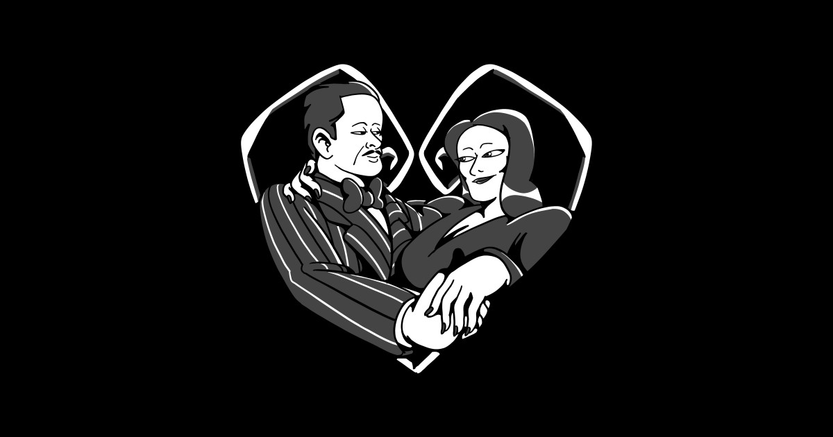 Eternal Love - Addams Family - Sticker | TeePublic