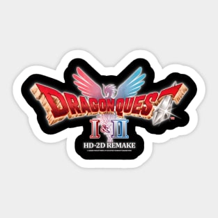 Dragon Quest I Ii Hd 2d Remake Logo T Stickers for Sale | TeePublic