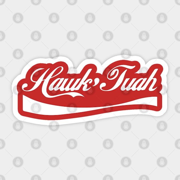 Hawk Tuah Traditional - Hawk Tuah Traditional - Sticker | TeePublic